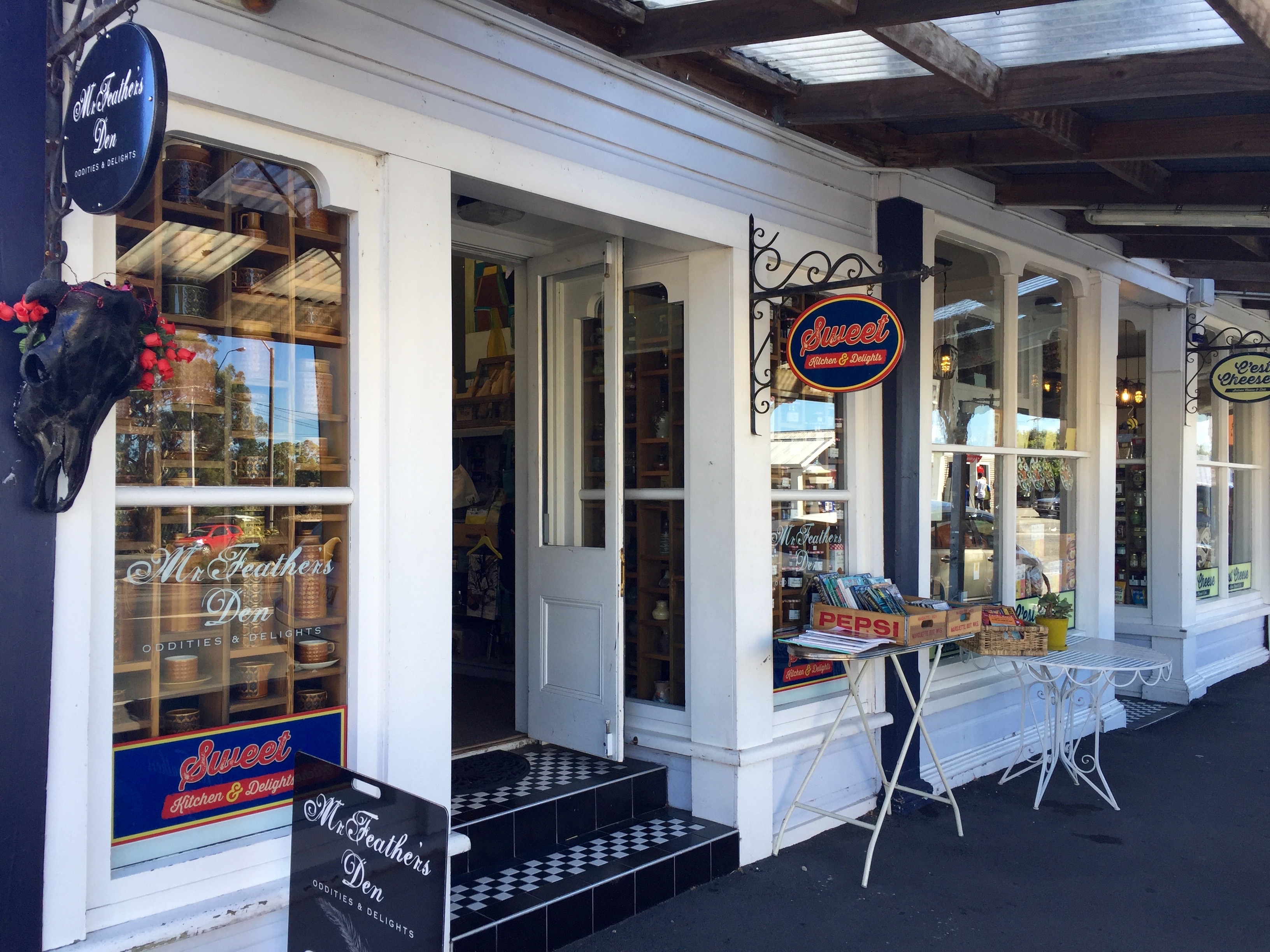Mr Feather's Den - Featherston, Wairarapa